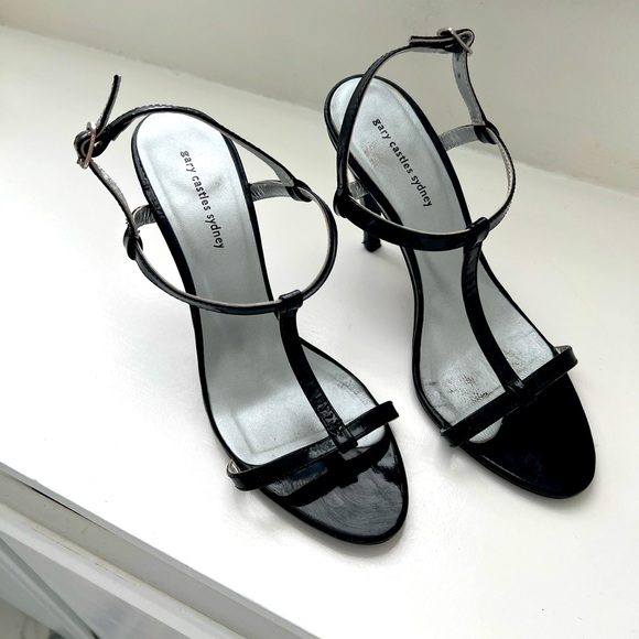 Gary Castles | Shoes | Patent Leather Sandal | Poshmark